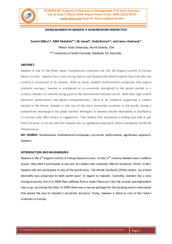 PDF Télécharger 4 day work week sweden Gratuit PDF | PDFprof.com