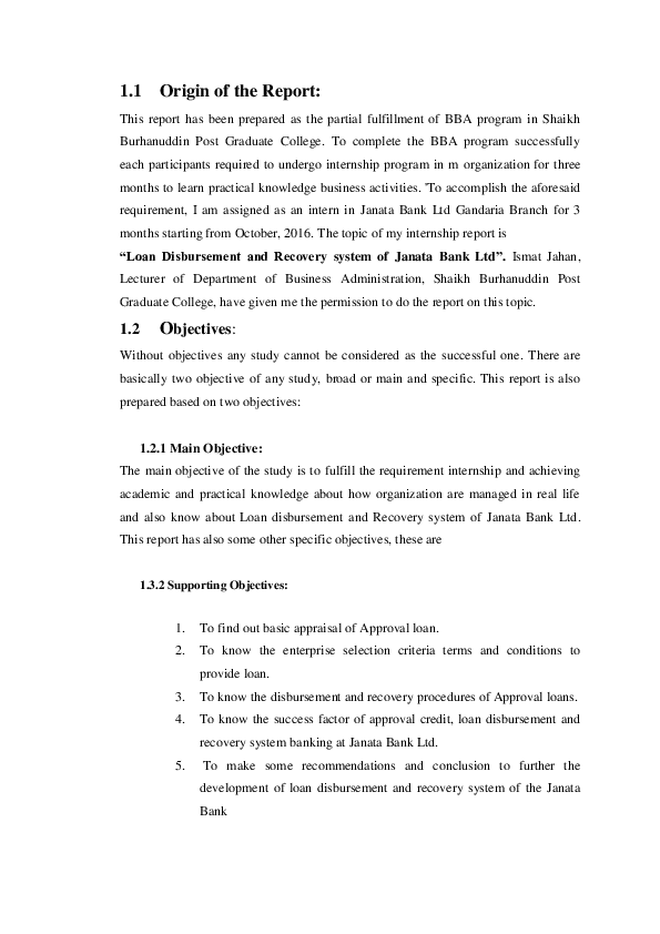 (PDF) 1 Origin of the Report