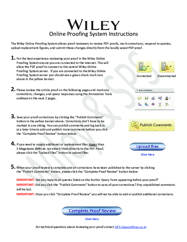 (PDF) Online Proofing System Instructions