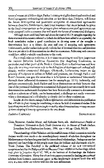 (PDF) Review of Sy Gitin, Amahai Mazar, and Ephraim Stern, eds ...