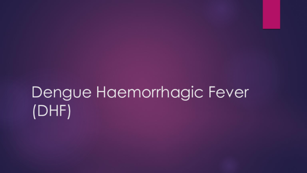(PDF) Dengue Haemorrhagic Fever (DHF | Rin Rin Indah - Academia.edu