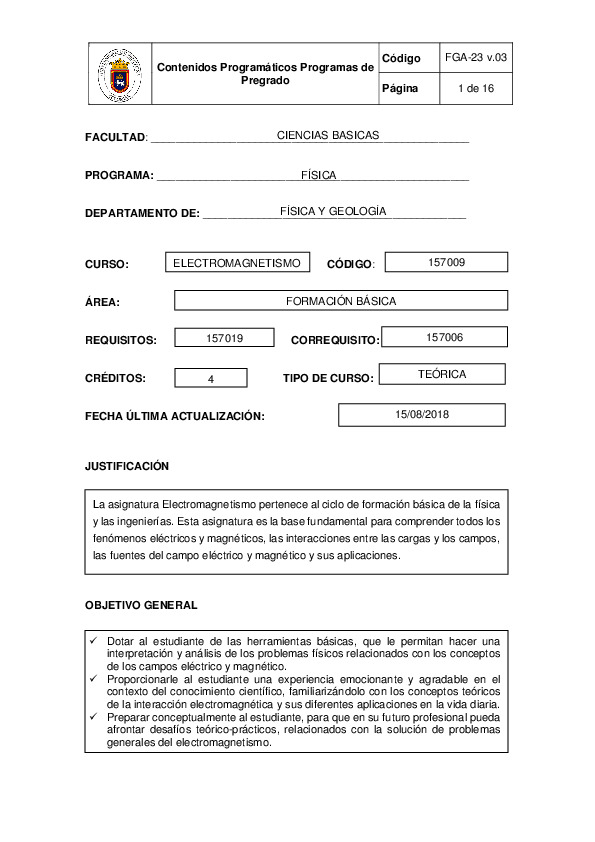 (PDF) Contenidos Programáticos Programas de Pregrado