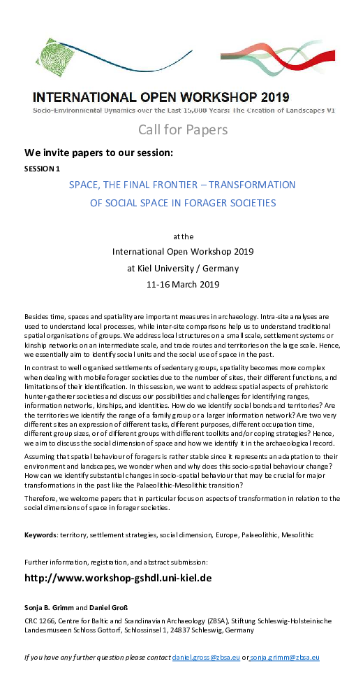 (PDF) Space, the Final Frontier - transformation of social space in ...