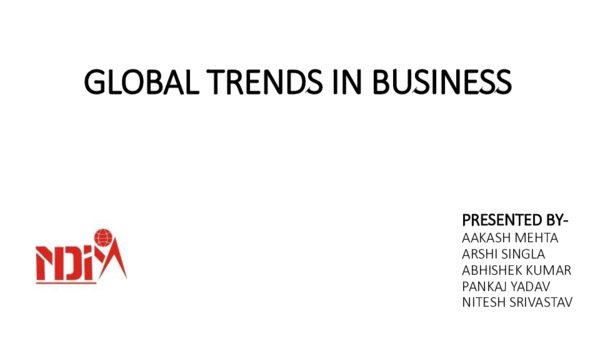 (PPT) Global business trend