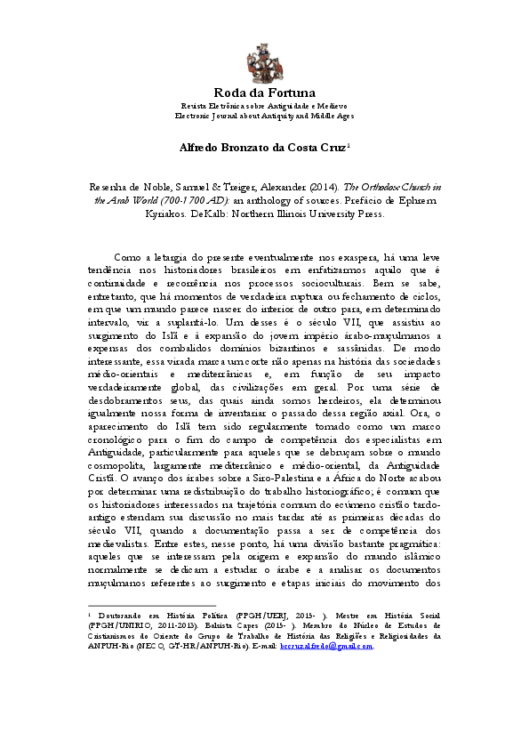 (PDF) Muito mais do que uma sobrevivente. Resenha de: Samuel Noble e ...