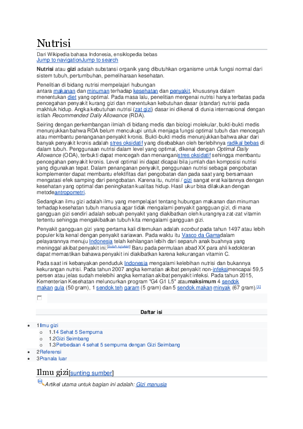 (DOC) Nutrisi