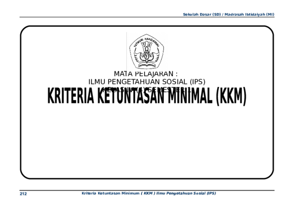 (DOC) [10] KKM IPS KELAS 6-1.doc