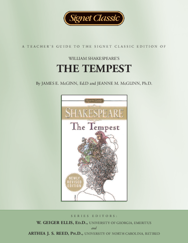 (PDF) THE TEMPEST