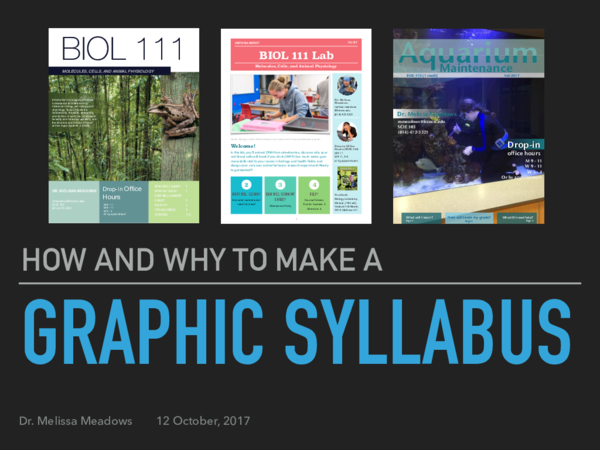 (PDF) How to Make a Graphic Syllabus | Melissa Meadows - Academia.edu