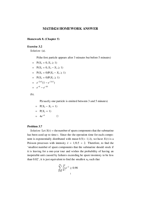 (PDF) Homework answer