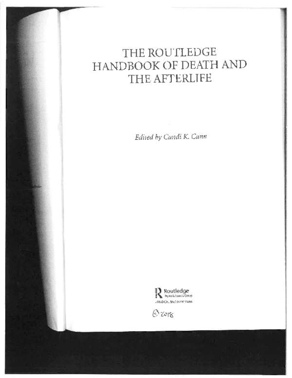 (PDF) Exeunt: The Question of Suicide at the Origin of Early Christianity