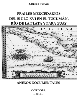 (PDF) Frailes Mercedarios del siglo XVI en el Tucumán, Río de la Plata ...