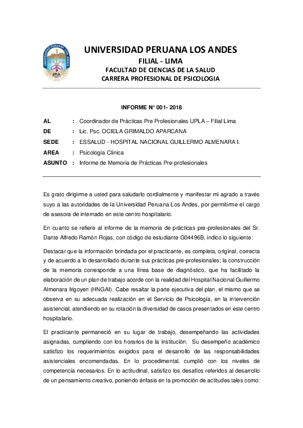 (PDF) UNIVERSIDAD PERUANA LOS ANDES FILIAL -LIMA FACULTAD DE CIENCIAS ...