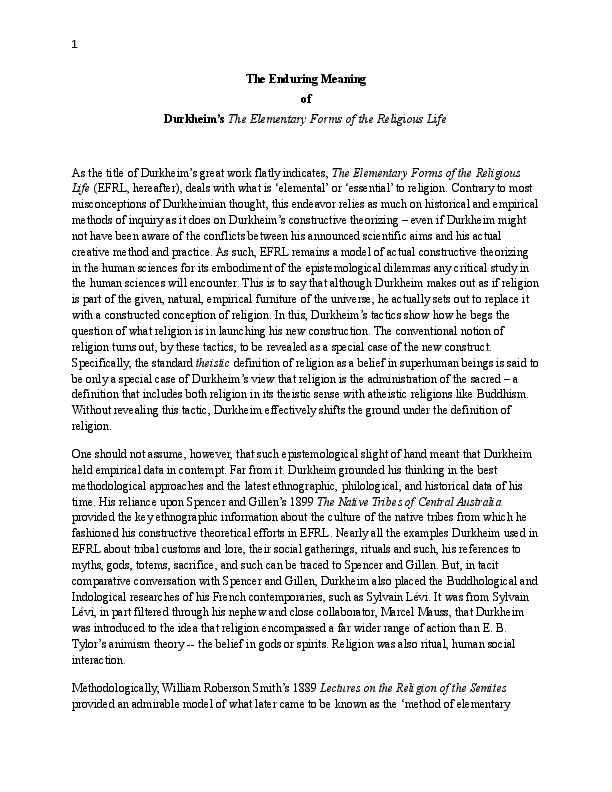 (DOC) The Enduring Meaning