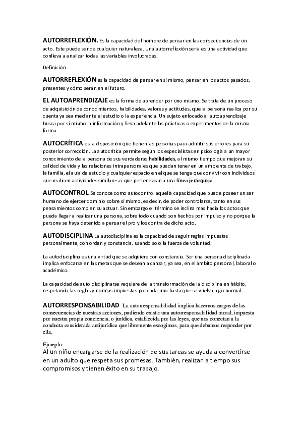 (DOC) AUTORREFLEXIÓN