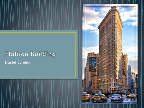 (PPT) Flatiron Building