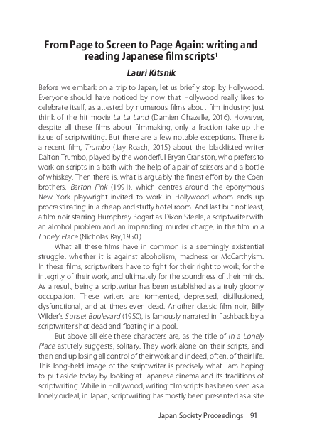 (PDF) From Page to Screen to Page Again: writing and reading Japanese ...