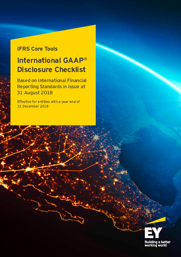 (PDF) International GAAP® Disclosure Checklist (IFRS in issue at 31 ...