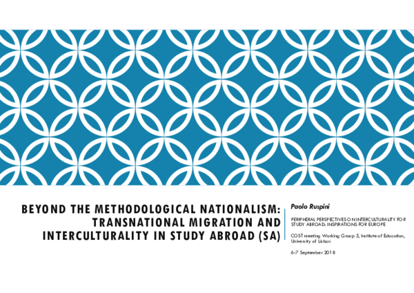 (PDF) Beyond the methodological nationalism: transnational migration ...