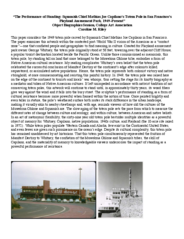 (PDF) “The Performance of Standing: Squamish Chief Mathias Joe Capilano ...