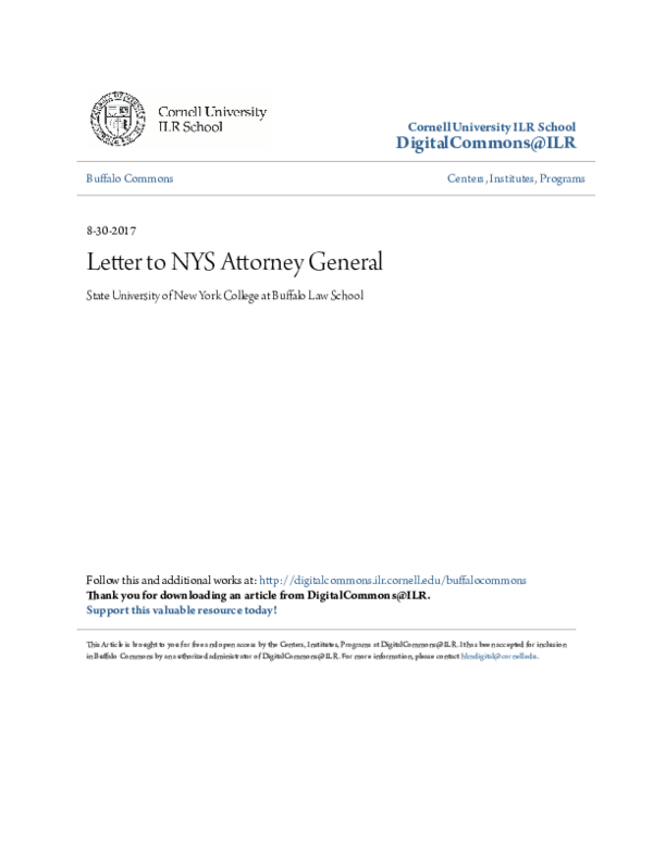 (PDF) Letter and Exec Summary:Unchecked Authority without ...