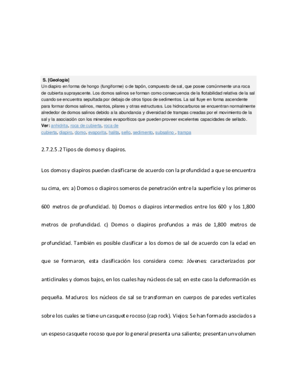 (DOC) Tipos de domos de sal