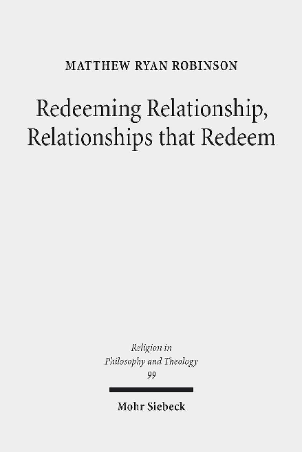 (PDF) Redeeming Relationship, Relationships that Redeem