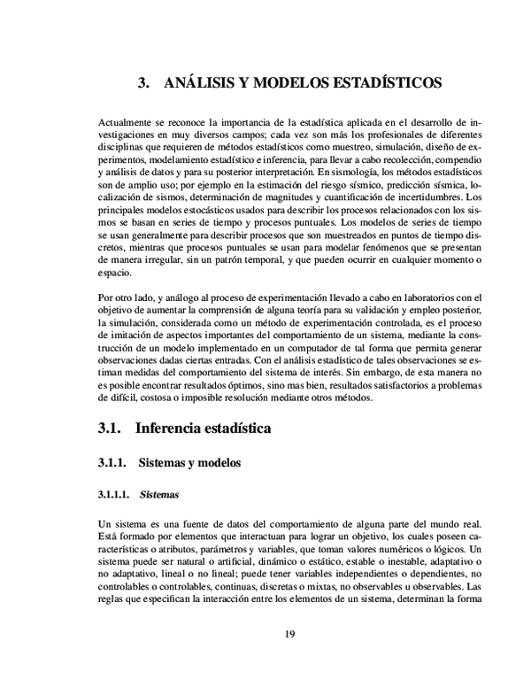 (PDF) 3. AN´ALISIS Y MODELOS ESTAD´ISTICOS