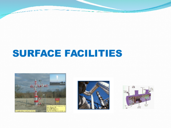 (PPT) Surface facilities