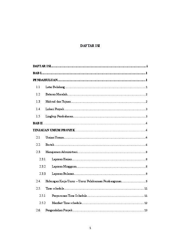 (DOC) KP Bab I-IV ayu