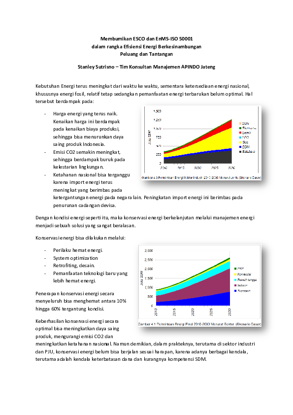 (PDF) Penerapan ISO 5001