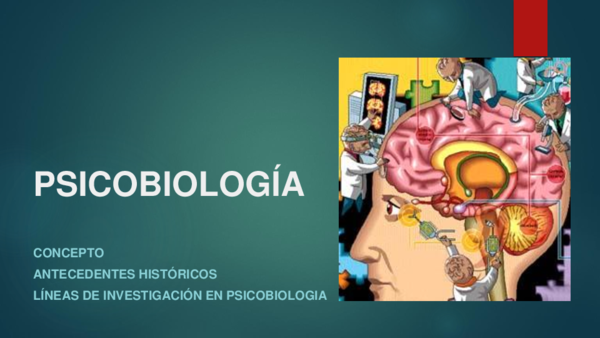 (PPT) CLASE 1. PSICOBIOLOGÍA