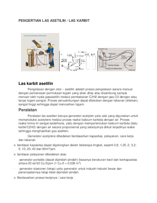 (DOC) Las karbit asetilin