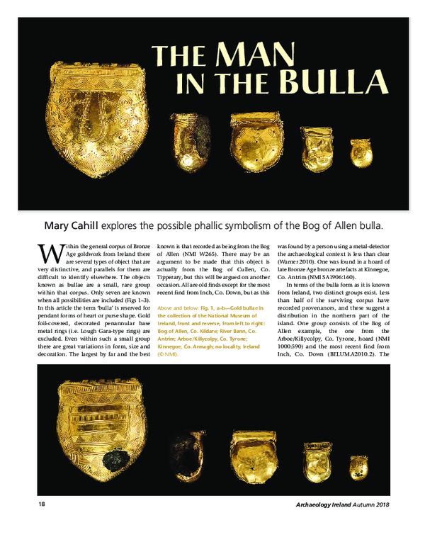 (PDF) The man in the bulla. Archaeology Ireland 32 (3) 2018.pdf