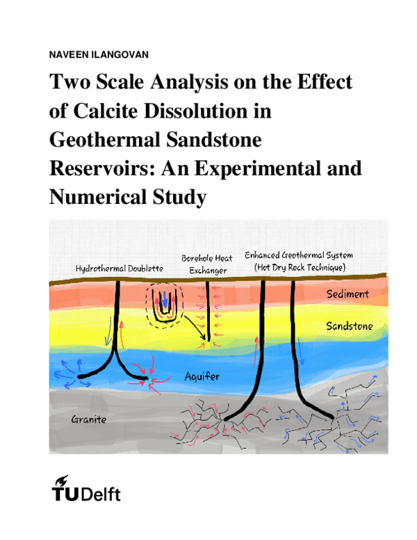 Pdf Two Scale Analysis On The Effect Of Calcite Dissolution In