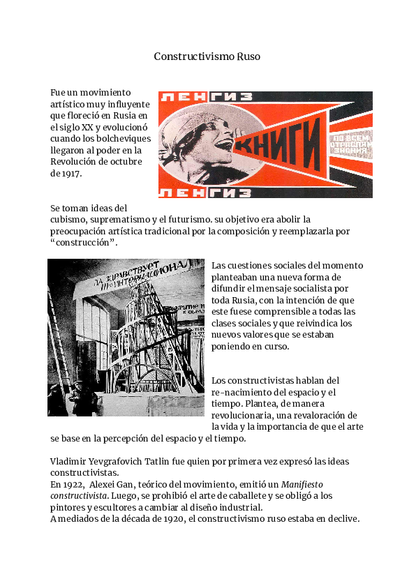 (PDF) Constructivismo Ruso