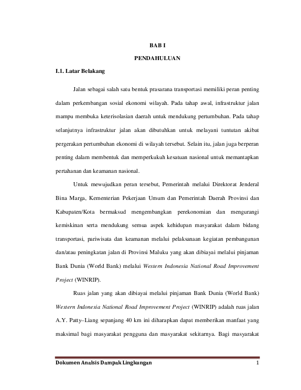 (PDF) Dokumen Analisis Dampak Lingkungan (AMDAL).pdf