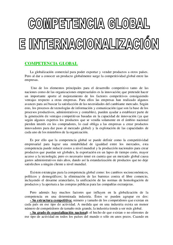 (PDF) COMPETENCIA GLOBAL