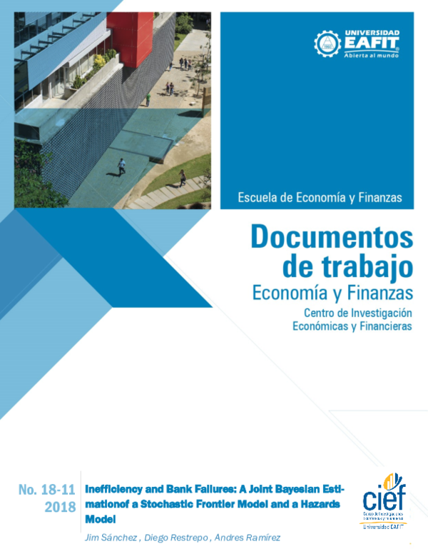 (PDF) Inefficiency and Bank Failures: A Joint Bayesian Esti- mationof a Stochastic Frontier ...