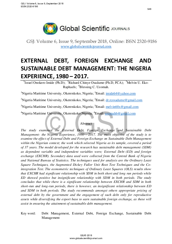 external debt management