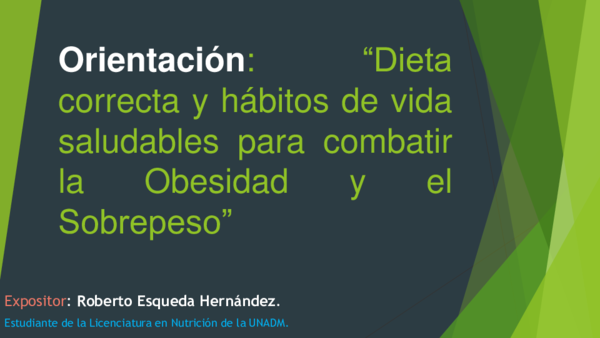 (PPT) Dieta correcta | Roberto Esqueda Hernández - Academia.edu