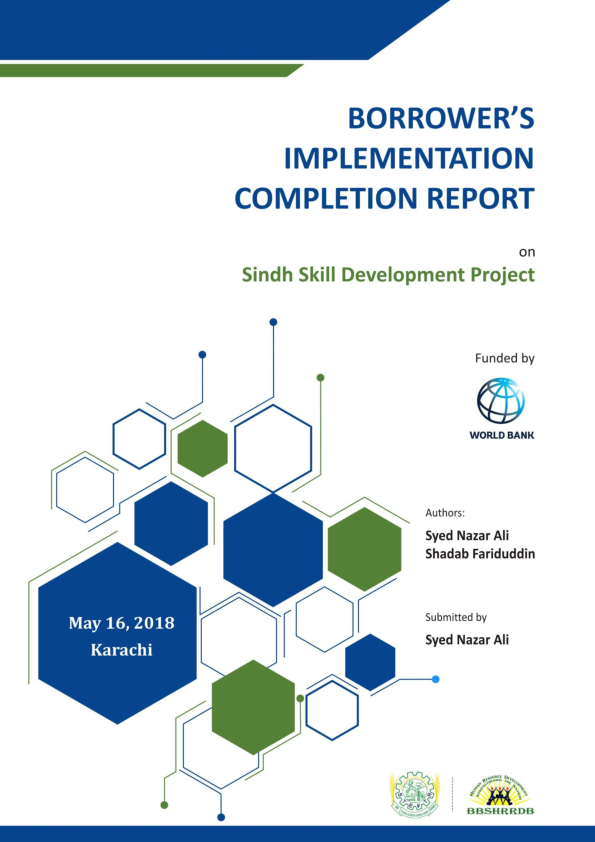 (PDF) 76_Sindh Skill Development Project_SSDP_Borrower's ICR_Outcome ...