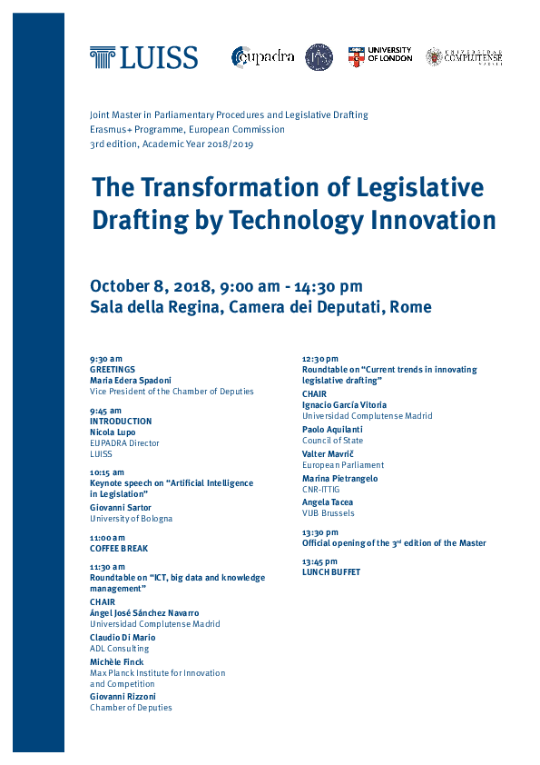 (PDF) The Transformation of Legislative Drafting by Technology ...