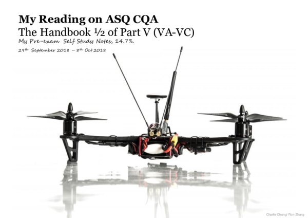 (PDF) My Reading on ASQ CQA The Handbook ½ of Part V (VA-VC