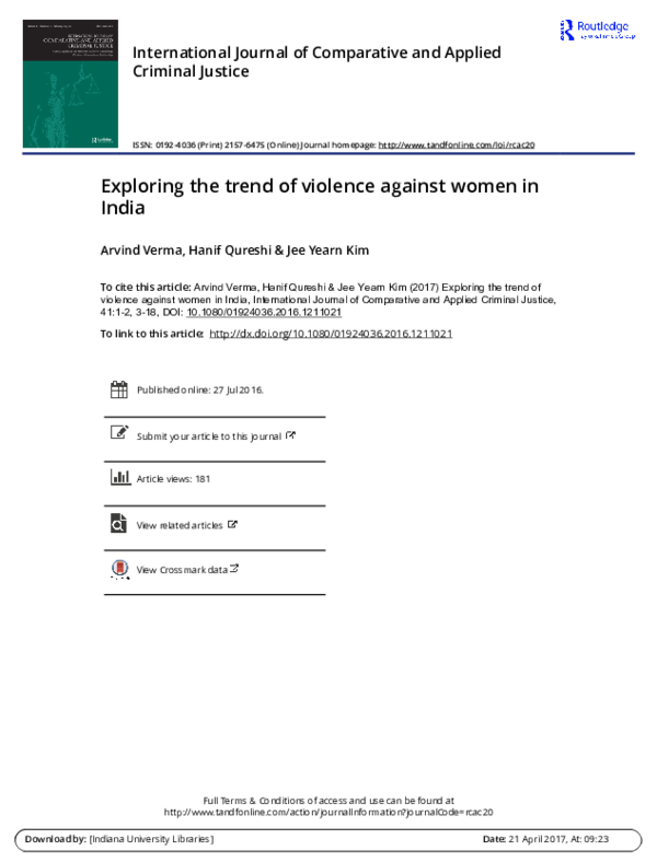 (PDF) International Journal of Comparative and Applied Criminal Justice ...