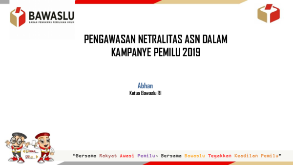 (PPT) Pengawasan Netralitas ASN