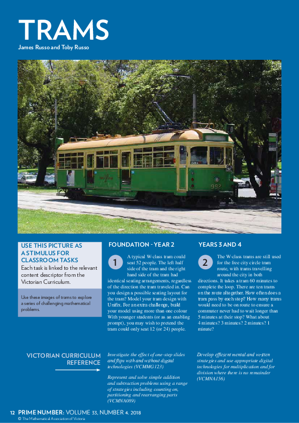 (PDF) Images: Trams | James A Russo and Toby Russo - Academia.edu
