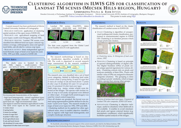 (PDF) Clustering Algorithm in ILWIS GIS for Classification of Landsat TM Scenes: Case Study of ...