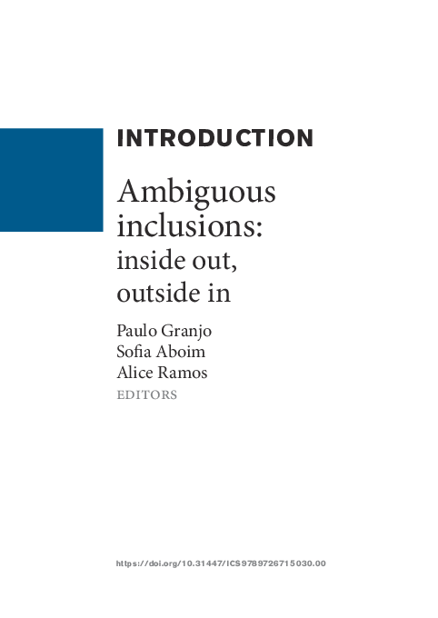 (PDF) Introduction to "Ambiguous Inclusions: Inside Out, Outside In"