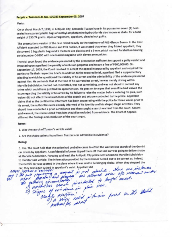 (DOC) CASE DIGEST OF THE PHILIPPINES